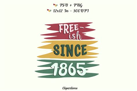 Black History Month Png Slogan Graphic By Clipart Time · Creative Fabrica