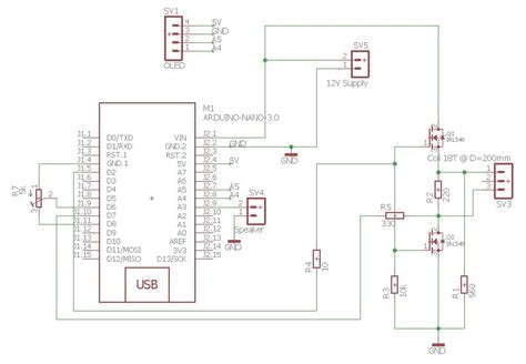 Pulse Induction Metal Detector