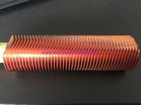 Cuni 9010가지의 모양 유형 열교환기 탄미익 관 Od254 X 15wt L 지느러미가 있는 구리 배관