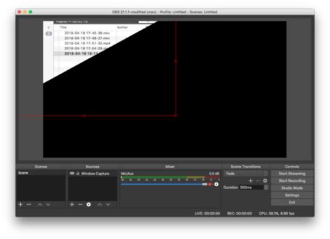Bug Report Glitches Black Screen On MacBook OBS Forums