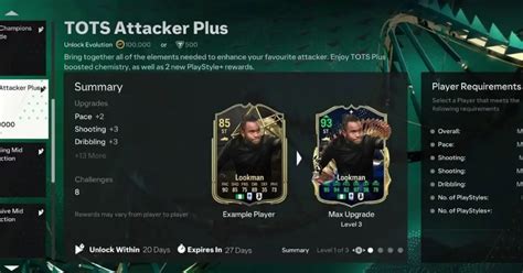 Guide Dévolution Du Fc 24 Tots Attacker Plus