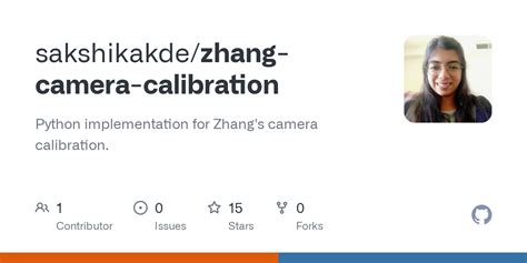 Github Sakshikakde Zhang Camera Calibration Python Implementation For Zhang S Camera Calibration