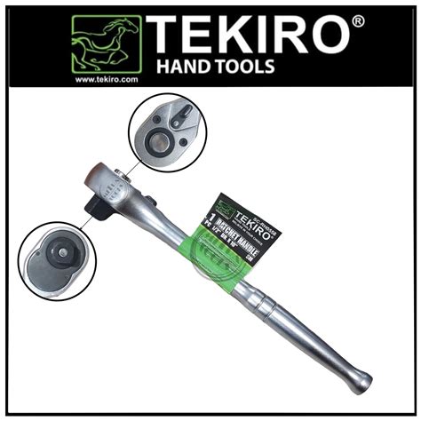 Jual Tekiro Ratchet Handle Kunci Sock Socket Gagang Besi 1 2 X 10