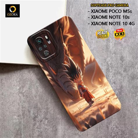 Case Hp XIAOMI POCO M5s NOTE 10s NOTE 10 4G Motif ANIME Casing Silikon Softcase Pro Camera