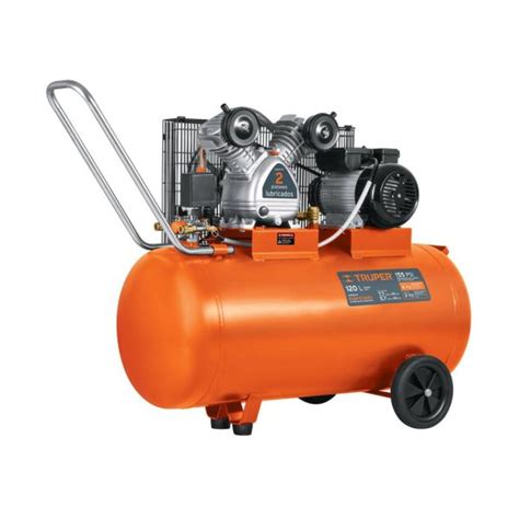 Compresor De Aire Horizontal TRUPER 120 Litros Mod COMP 120LH