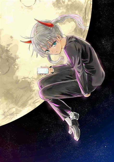 「cosmos」カット。クリアファイルのイラストとしても使用されている。 「べるぜバブ」田村隆平が描くsfヒューマンドラマ、サンデーgxで