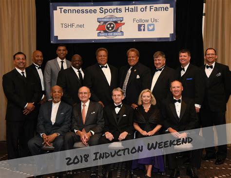 Tennessee Sports Hall Of Fame Induction Weekend 2018 Tennessee Sports