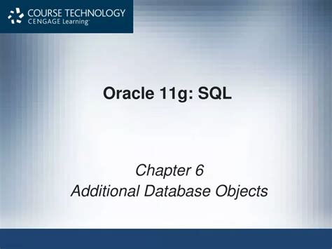 ppt oracle 11g sql powerpoint presentation free download id 9347919