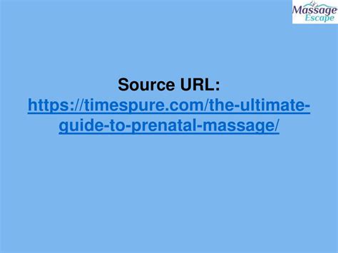 Ppt The Ultimate Guide To Prenatal Massage Powerpoint Presentation