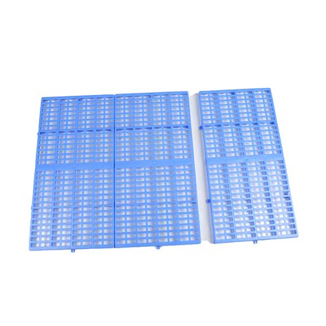 Structural Plastics Stackable Platform Starter Grid Top Blue Plastic