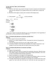 2 9 Lab Net Force Mass Acceleration Analysis Docx 2 9 Lab Net Force Mass And Acceleration