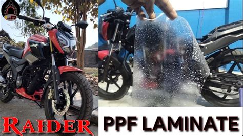 Tvs Raider 125 Lamination Install Tvs Raider Modified Modified Bike