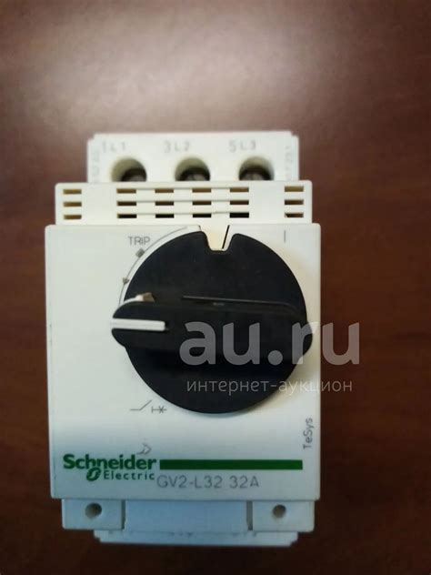 автомат для защиты двигателя Schneider Electric Tesys Gv2 32А 3p