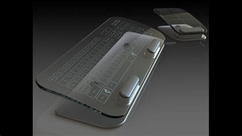 Design Hmi Glass Multi Touch Keyboard Concept Design