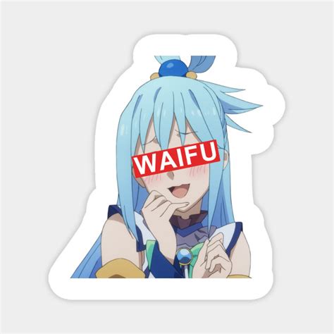Aqua Konosuba Waifu Anime Aqua Konosuba Waifu Anime Magnet