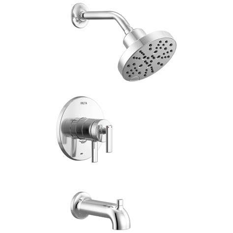 Monitor 17 Series Tub And Shower Trim In Chrome T17442 Delta Faucet