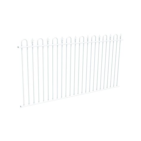 Protectoral 2400 X 1200mm Pearl White Aluminium Loop And Spear Pool