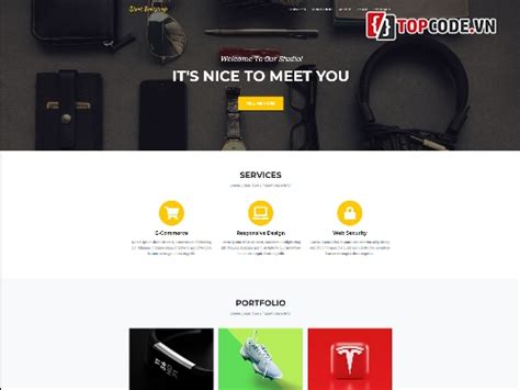 Template Website Giới Thiệu Bootstrap 5 Html5