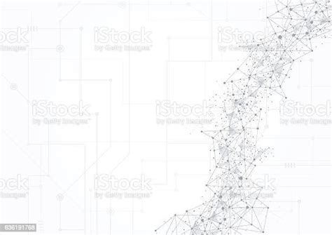 추상적임 기술 배경 가상현실에 대한 스톡 벡터 아트 및 기타 이미지 가상현실 개념 개념과 주제 Istock