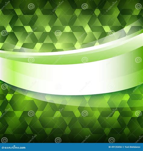 New Product Label Green Glowing Background Stock Vector Illustration