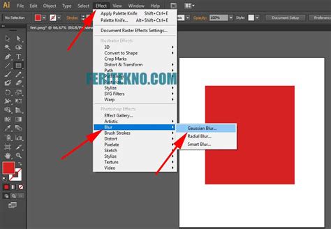 Cara Membuat Efek Objek Menjadi Blur Di Ilustrator Ai