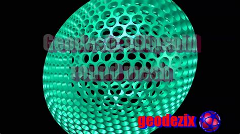 Geodesic Ellipsoid Round Mesh Youtube