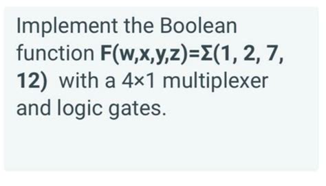 solved implement the circuit defined by f a b c d e 5 6