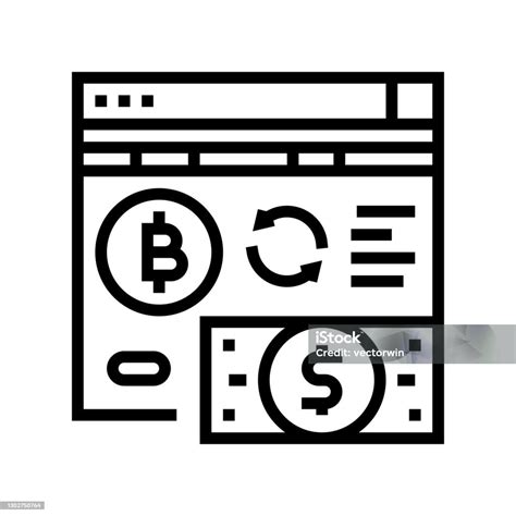 크라우드 펀딩 Ico 라인 아이콘 벡터 일러스트레이션 가상화폐공개에 대한 스톡 벡터 아트 및 기타 이미지 가상화폐공개 개발