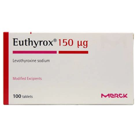Euthyrox 150mcg Tabs 100s