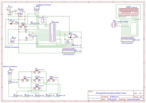 Stand Alone Relay Timer EasyEDA Open Source Hardware Lab