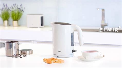 Чайник Braun WK 3110 WH купить | ELMIR - цена, отзывы, характеристики