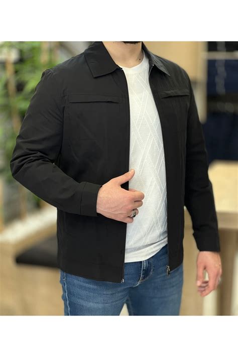 Savara Erkek Mevsimlik Regular Fit Pamuklu Kumaş Klasik Yaka Siyah Mont Fiyatı Yorumları