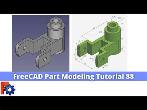 Freecad Part Modeling Tutorial 88 Freecad Open Video
