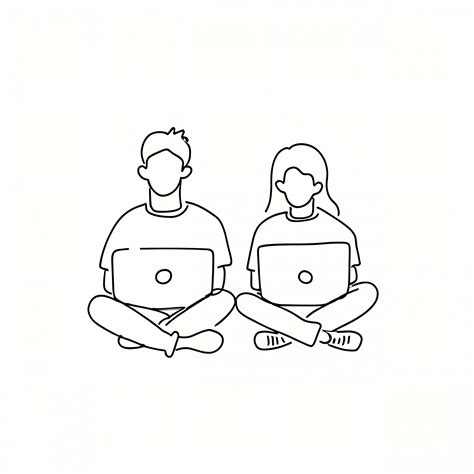 Couple With A Laptop Free Stock Photo Public Domain Pictures