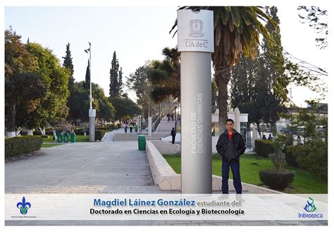 Estudiante Del Dceb Realiza Estancia En La Universidad Autónoma De