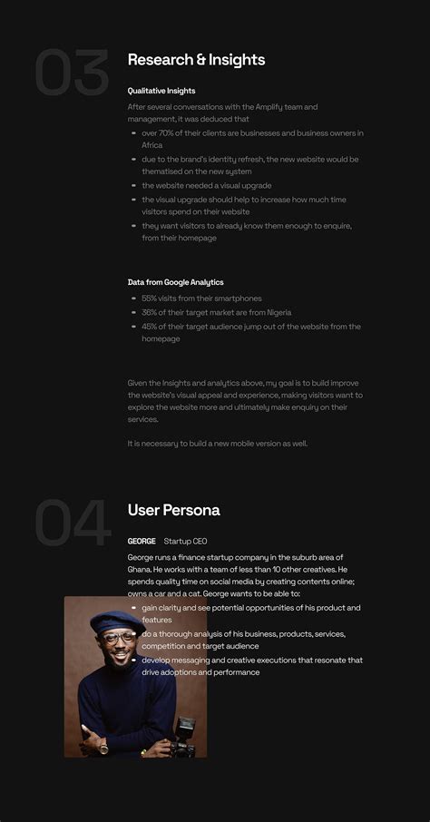 Amplify Website Redesign On Behance