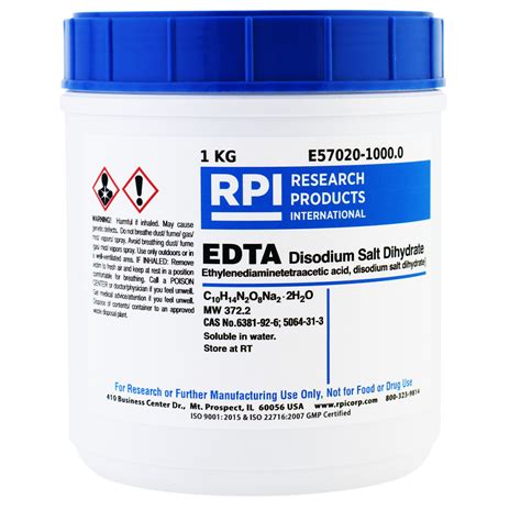 Edta Disodium Salt Ethylenediaminetetra Acetic Acid 41 Off