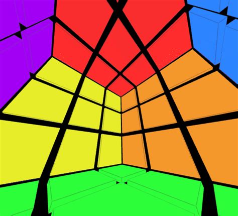 Whoa Cube Inside Rubik  Optical Illusions Art Optical Illusion