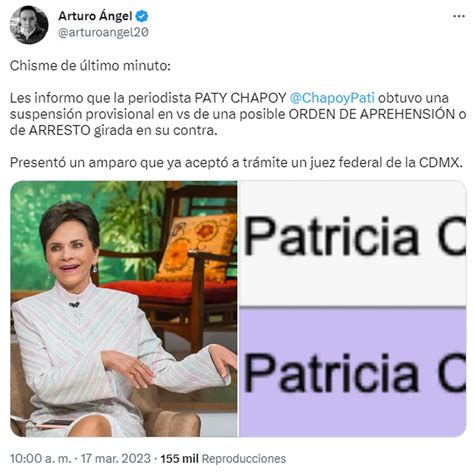 Salinas Pliego Respaldó A Pati Chapoy Y Ventaneando Ante Orden De