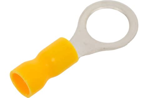 Наконечник кабельный КВТ кольцевой изолированный НКИ 6 0 10 серия Easyfix 100шт уп 90899