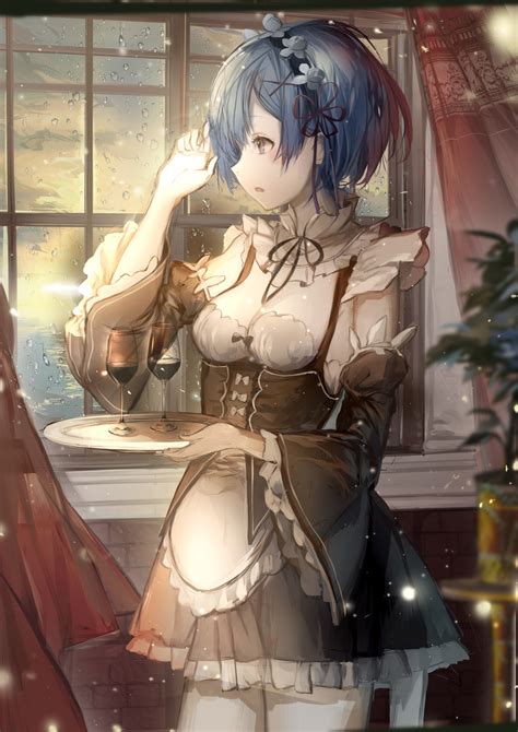 Rem Re Zero Kara Hajimeru Isekai Seikatsu Drawn By Sa Yuki Danbooru