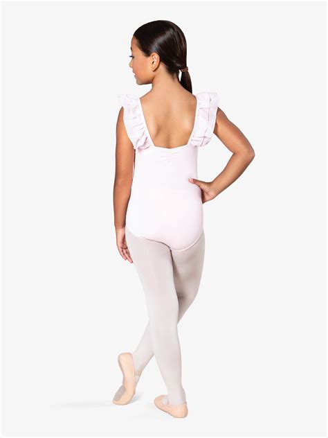 Girls Ruby Flutter Sleeve Leotard Tanks Energetiks Cl38