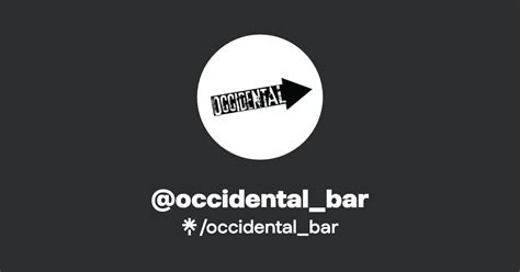 Occidental Bar Instagram Facebook Linktree