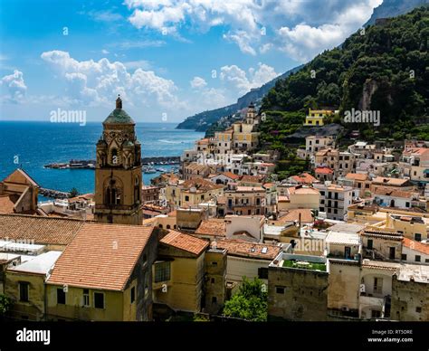 Amalfi Cathedrals Baroque Architecture Hi Res Stock Photography And