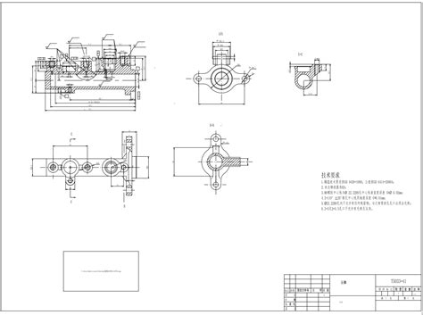 汽车刹车泵壳体的工艺规程及钻m8螺纹孔的夹具设计 Cad 说明 Autocad 2000 模型图纸下载 懒石网