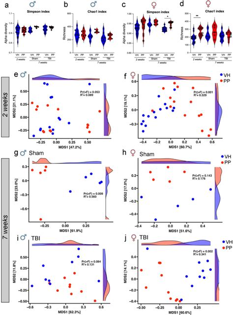 Probiotic Treatment Induces Sex Dependent Neuroprotection And Gut