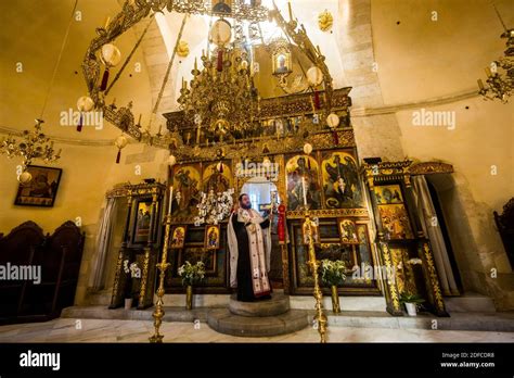 Griechenland Kreta Kolimbari Rodopou Halbinsel Orthodoxe Kloster