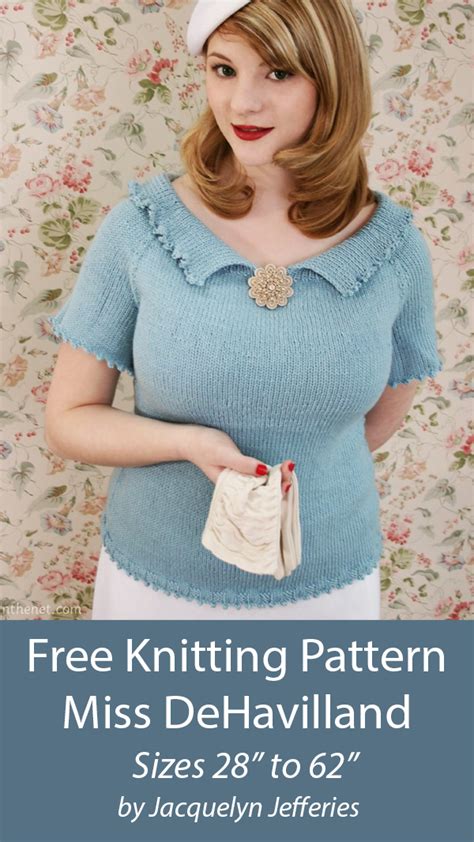Short Sleeved Sweater Knitting Patterns In The Loop Knitting