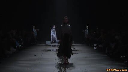 Naked Fashion Show Models On Catwalk Jef Montes Resolver Event At