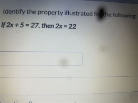 Answered Identify The Property Illustrated Fo Bartleby